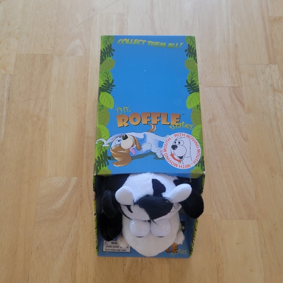 Chericole | Toys | Nwot The Roffle Mates Motion Activated Cow Plush ...